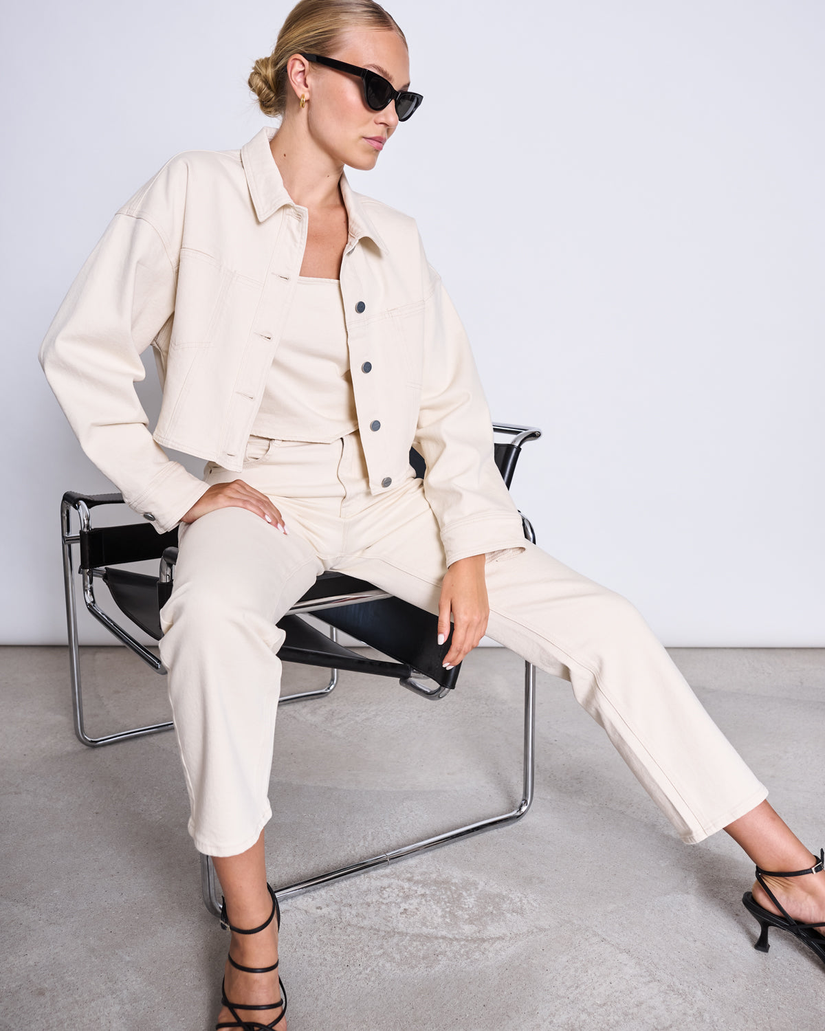 DENIM JACKET ARIA ECRU – JAN 'N JUNE