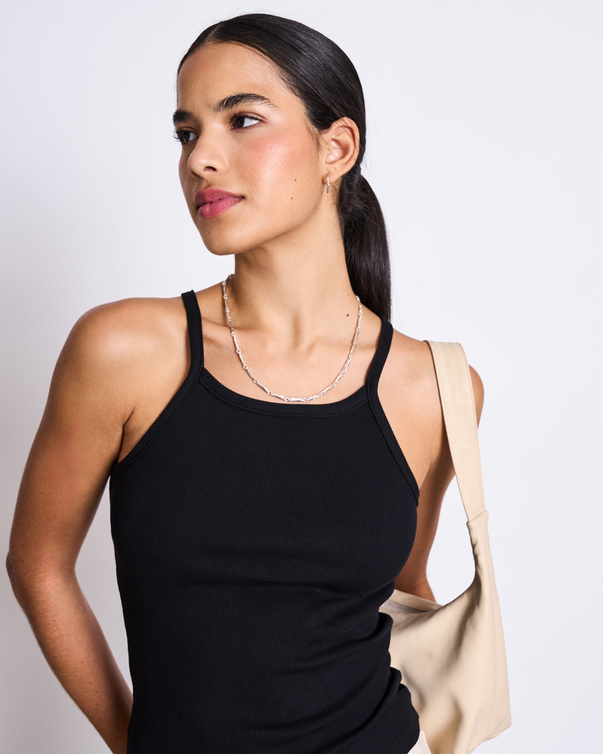 RIB TOP STEM BLACK – JAN 'N JUNE